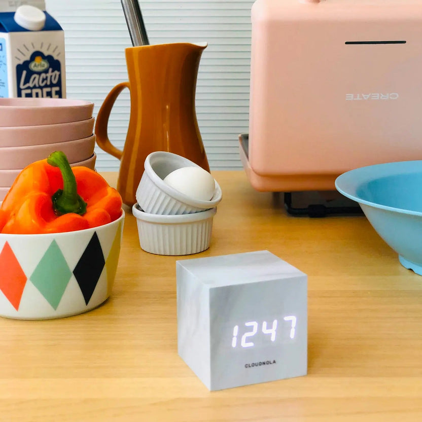 How to set and use the Block Clock - Cube Alarm Clock | Cloudnola